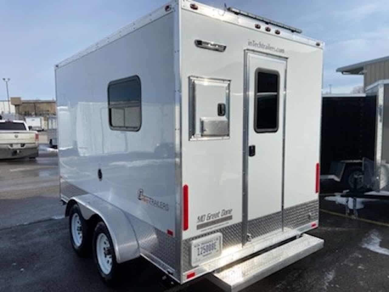 New 8x12 Intech Fiber Trailer w/ Generator: In Stock Now | MO Great ...