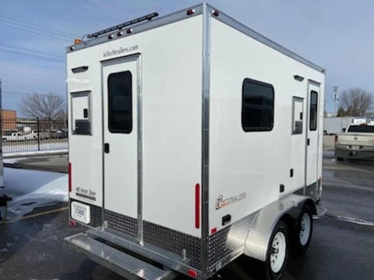 New 8x12 Intech Fiber Trailer w/ Generator: In Stock Now | MO Great Dane / Total Trailers
