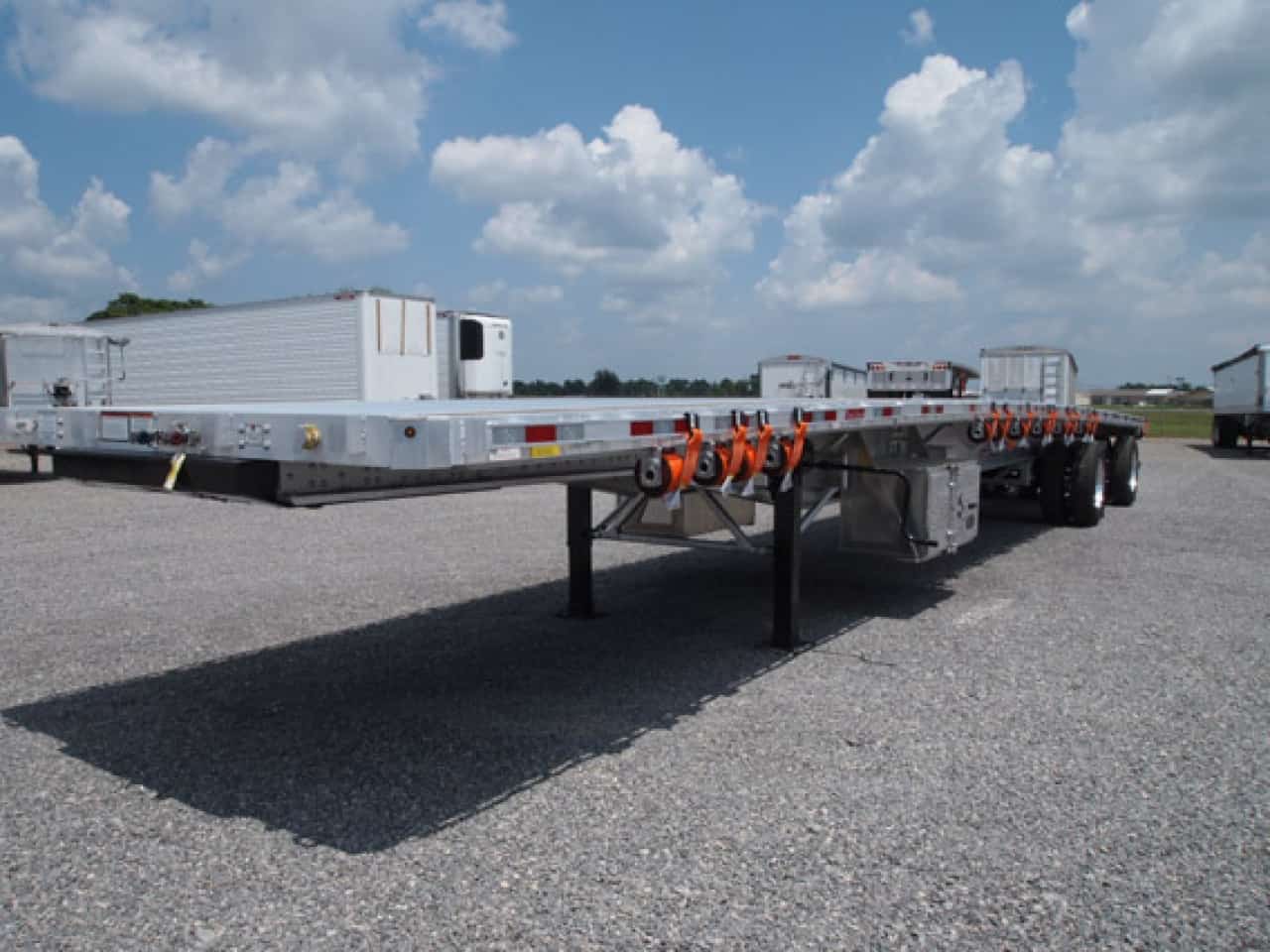 Great Dane - Flat Beds - 53 ft Aluminum Flat Bed – MO Great Dane ...