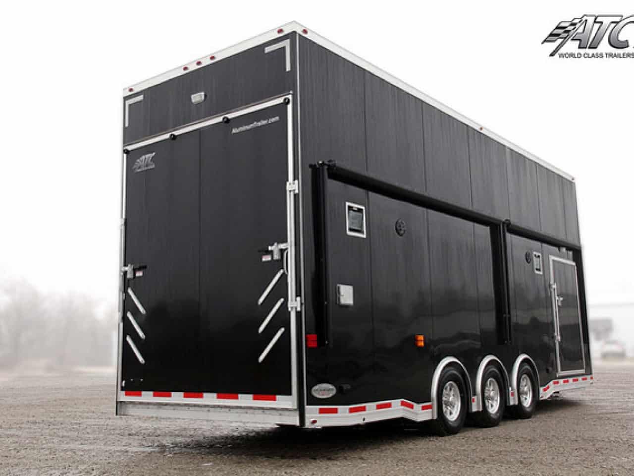 Black ATC Car Hauler Stacker | MO Great Dane / Total Trailers trailers