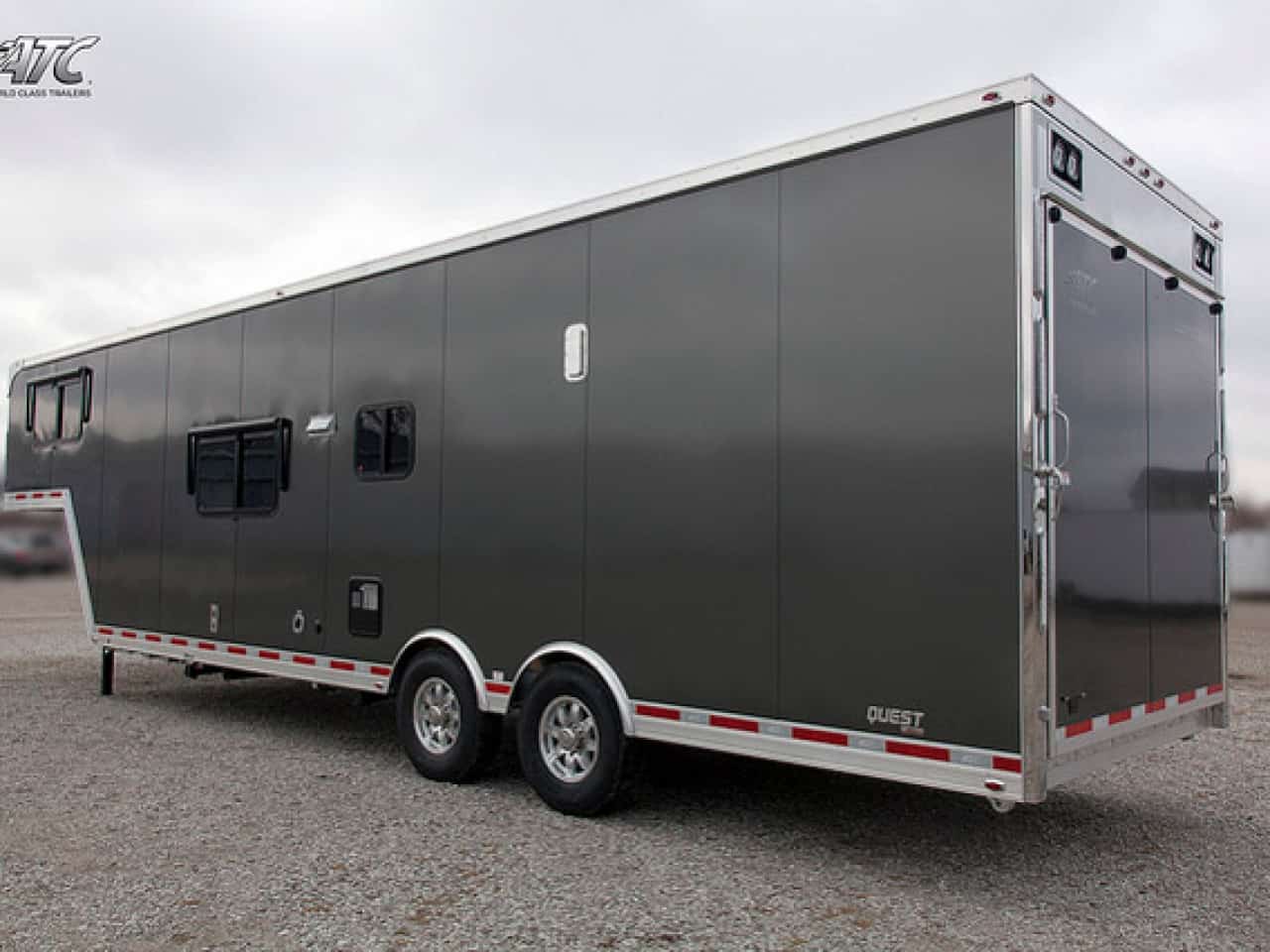 Aluminum Race Trailer with Living Quarters | MO Great Dane / Total ...