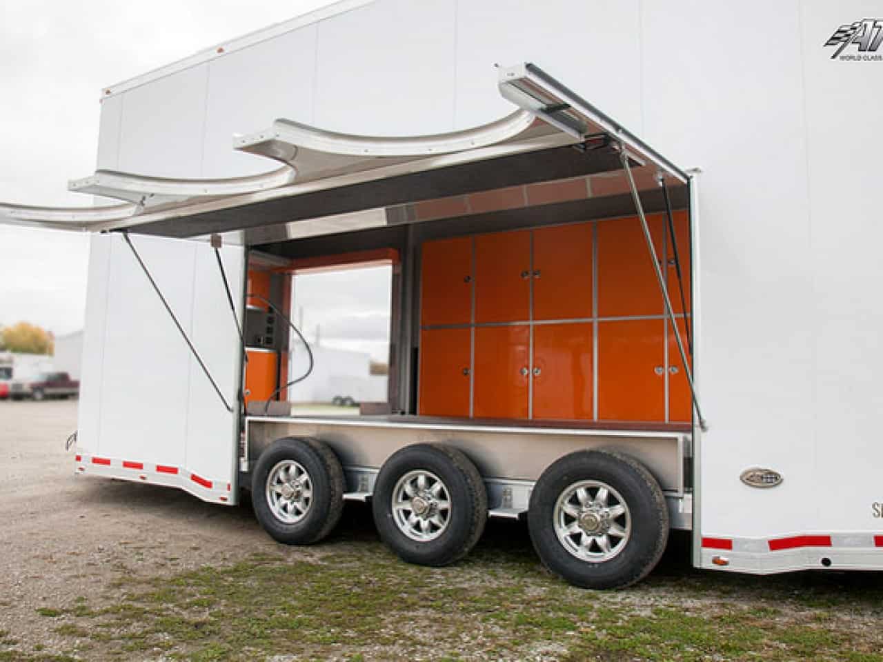 Custom Stacker Trailer with Escape Door | MO Great Dane / Total ...