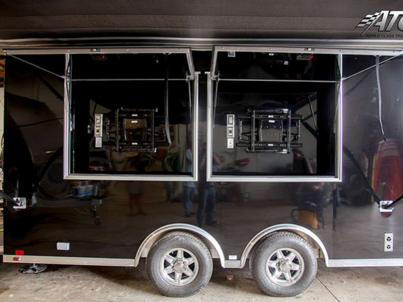 Custom Electronics Cargo Trailer | MO Great Dane / Total Trailers trailers