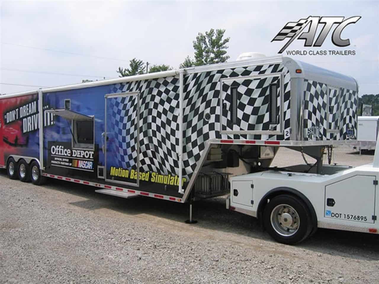 Custom Mobile Marketing Simulator Trailers | MO Great Dane / Total ...