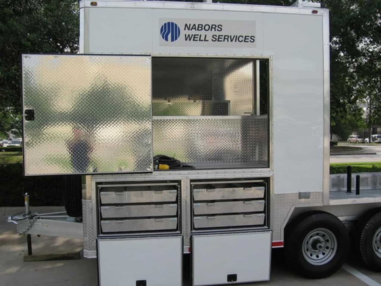 Custom Tool Storage Oil Trailers | Oil & Gas Trailers