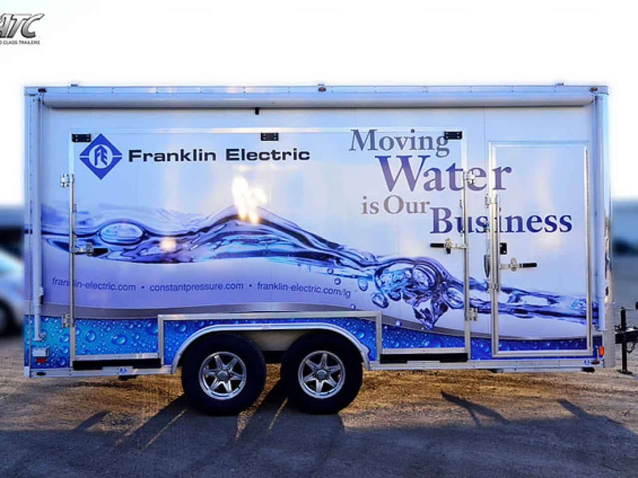 Custom Mobile Marketing Trailer - ATC | MO Great Dane / Total Trailers ...