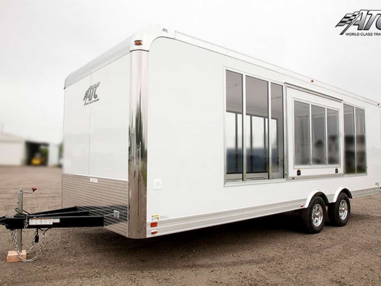 Glass Side ATC Car Hauler Display Trailer | MO Great Dane / Total ...