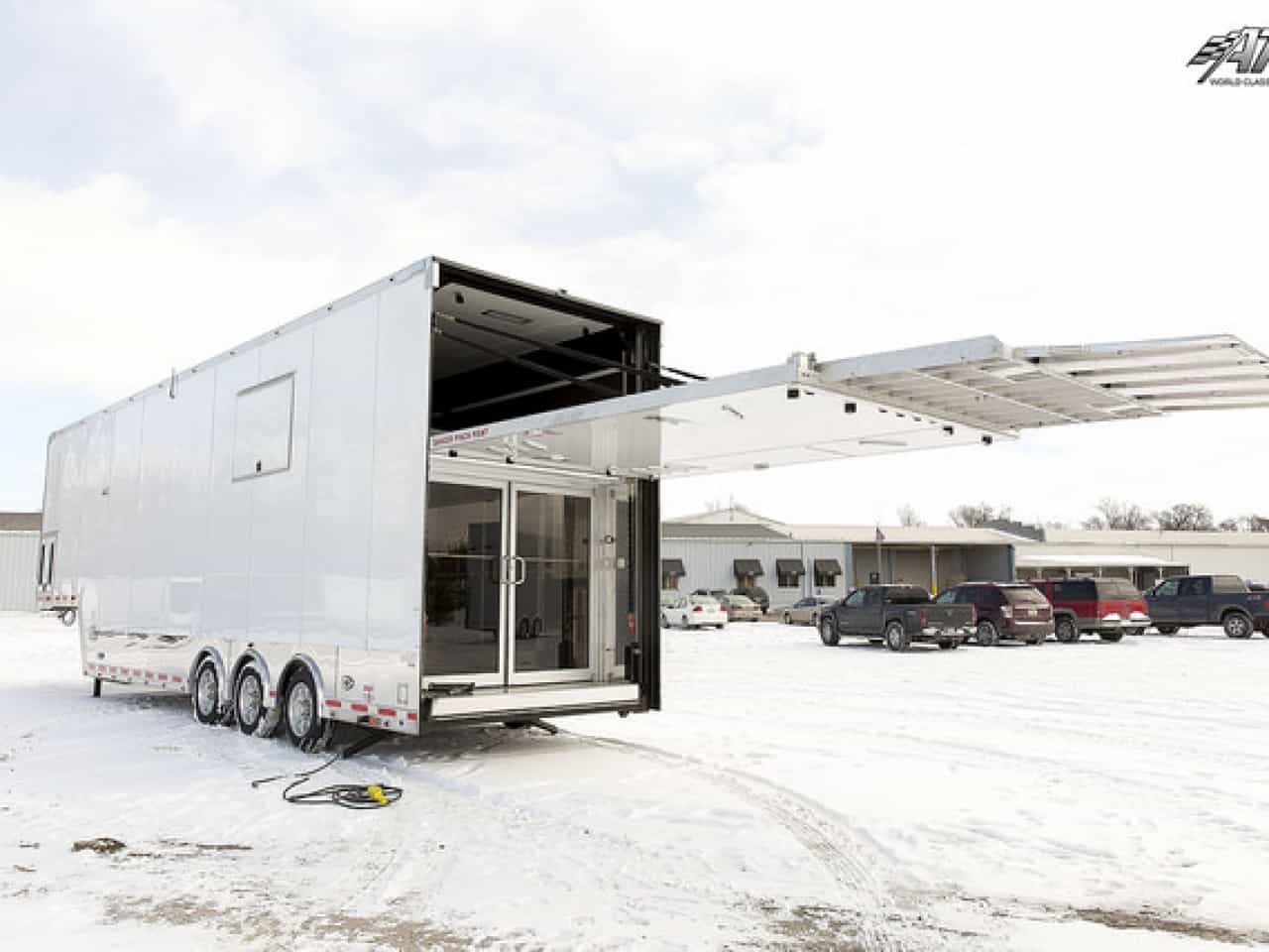 Liftgate Aluminum Stacker Trailer: Get a Quote | MO Great Dane / Total ...