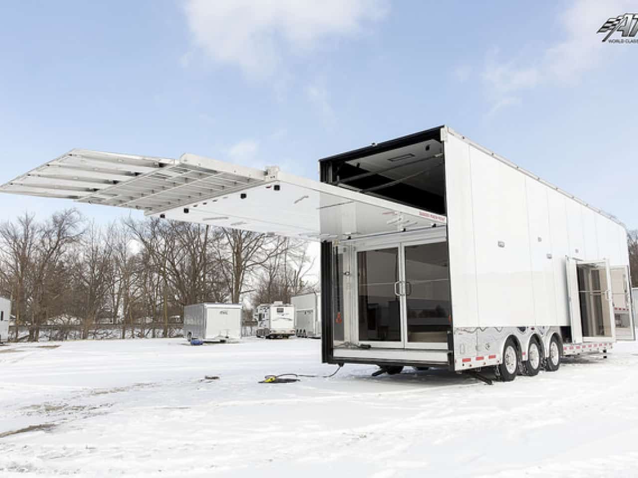 Liftgate Aluminum Stacker Trailer: Get a Quote | MO Great Dane / Total ...