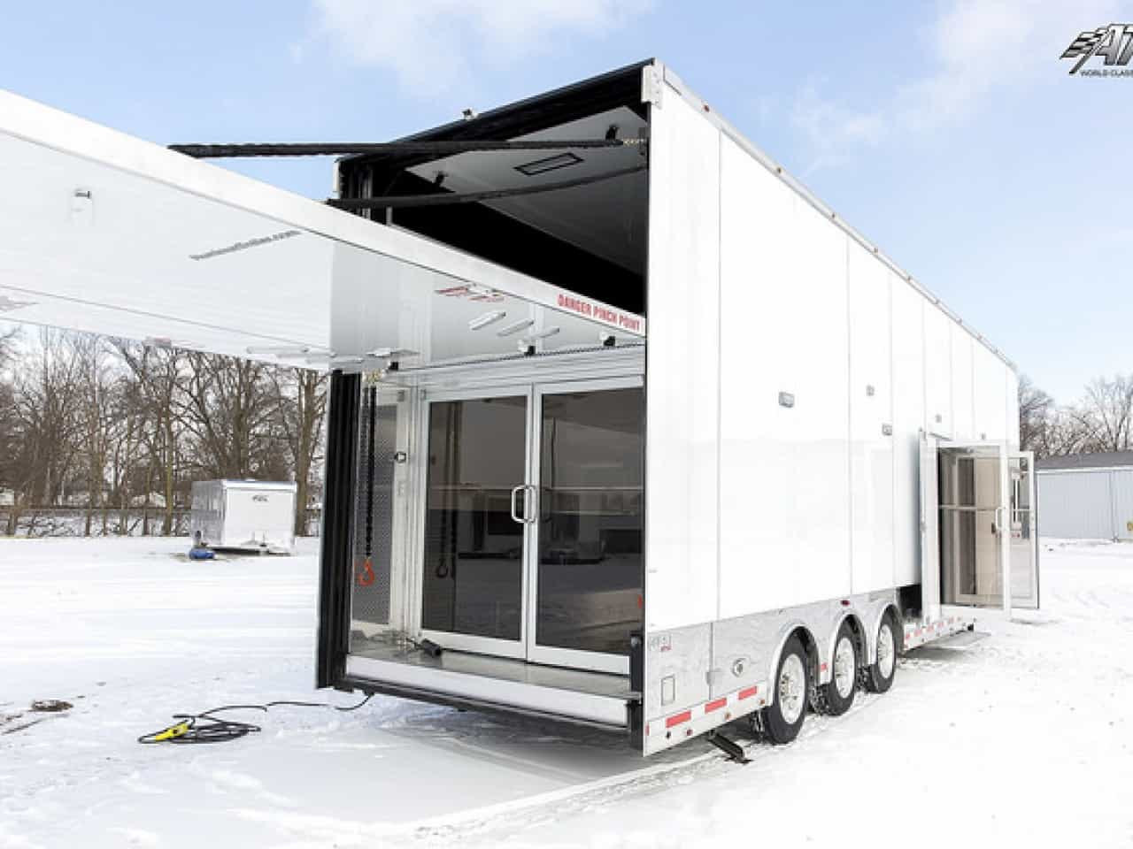 Liftgate Aluminum Stacker Trailer: Get a Quote | MO Great Dane / Total ...