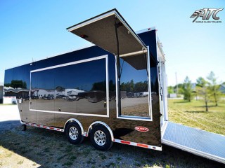 Gooseneck Display Trailer: NASCAR Events | Vending & Marketing Trailers