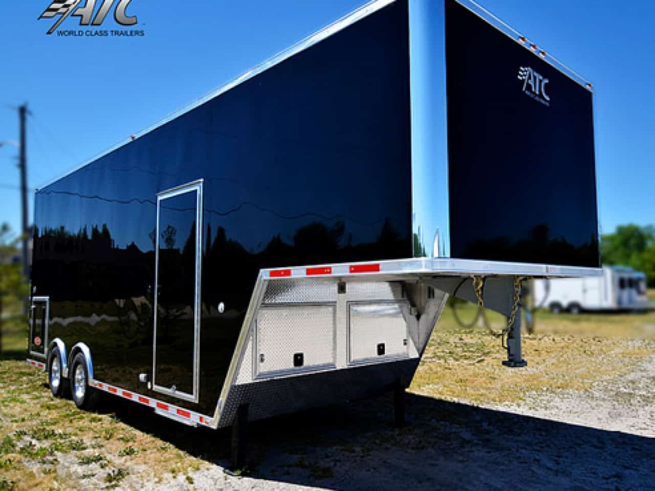 Gooseneck Display Trailer: NASCAR Events | Vending & Marketing Trailers