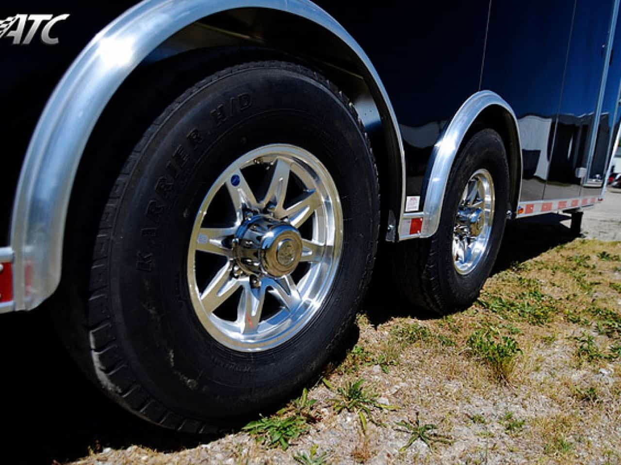 Gooseneck Display Trailer: NASCAR Events | Vending & Marketing Trailers