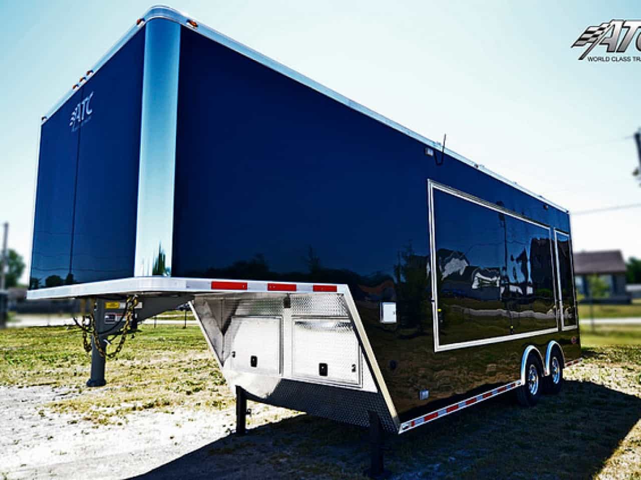 Gooseneck Display Trailer: NASCAR Events | Vending & Marketing Trailers