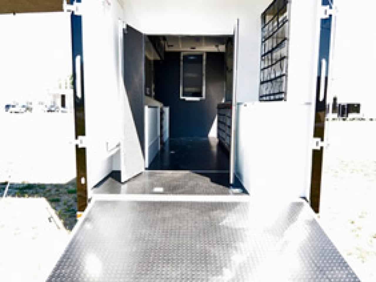 Gooseneck Display Trailer: NASCAR Events | Vending & Marketing Trailers