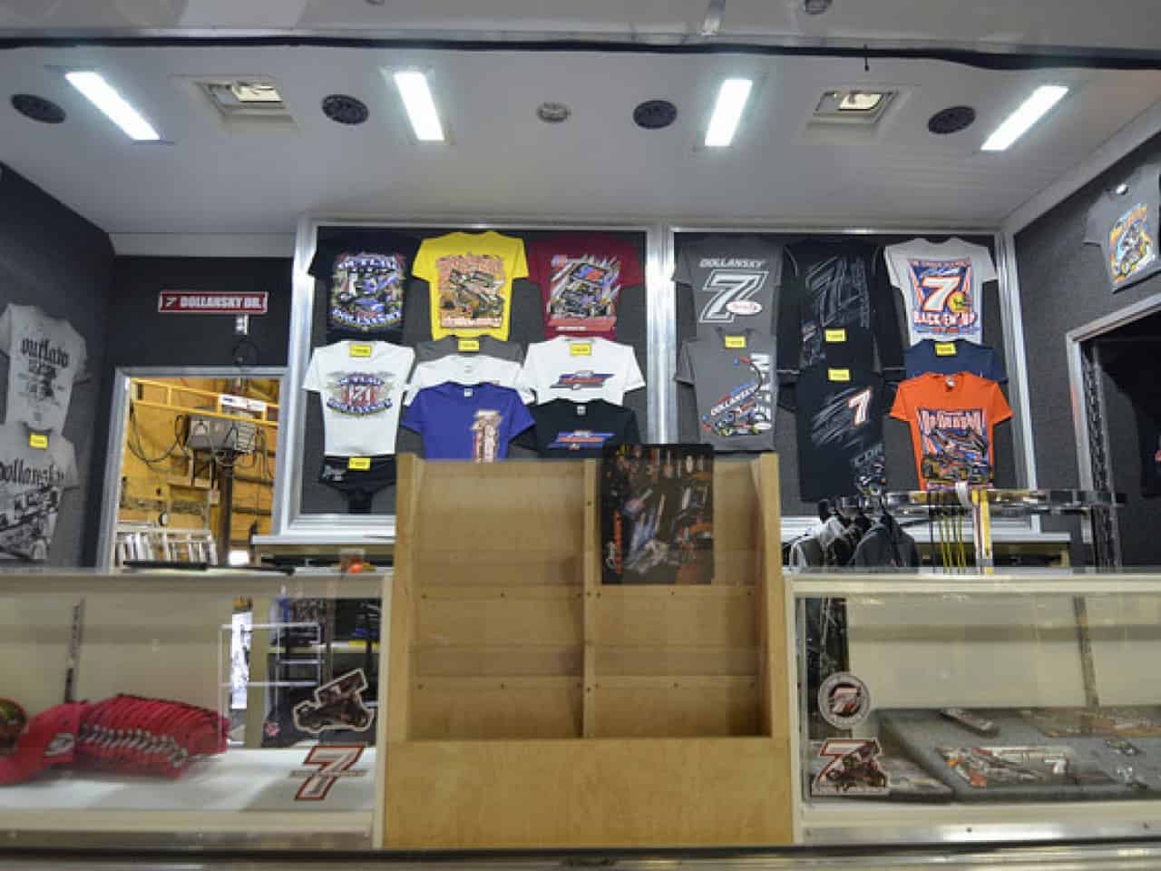 Gooseneck Display Trailer: NASCAR Events | Vending & Marketing Trailers