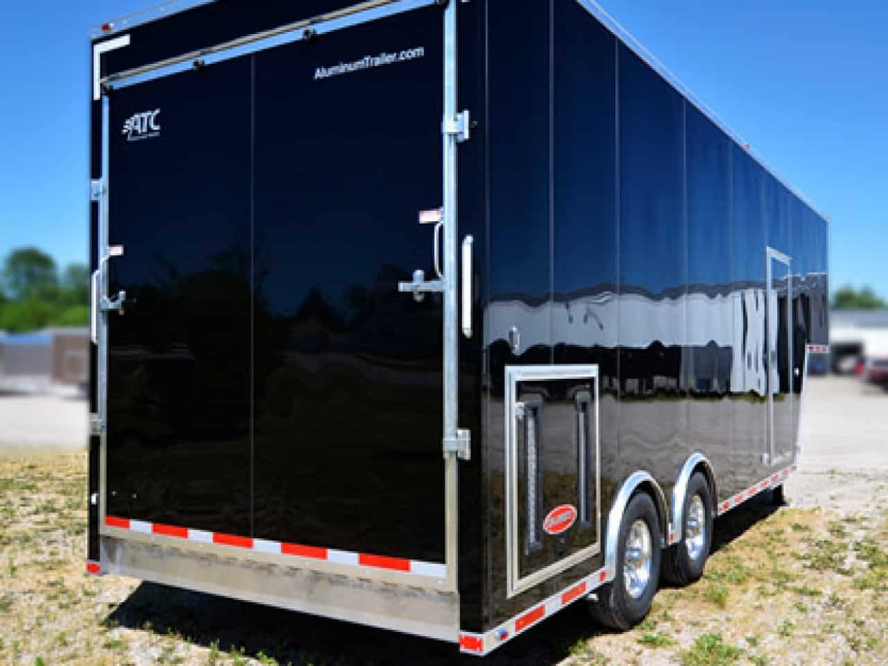 Gooseneck Display Trailer: NASCAR Events | Vending & Marketing Trailers