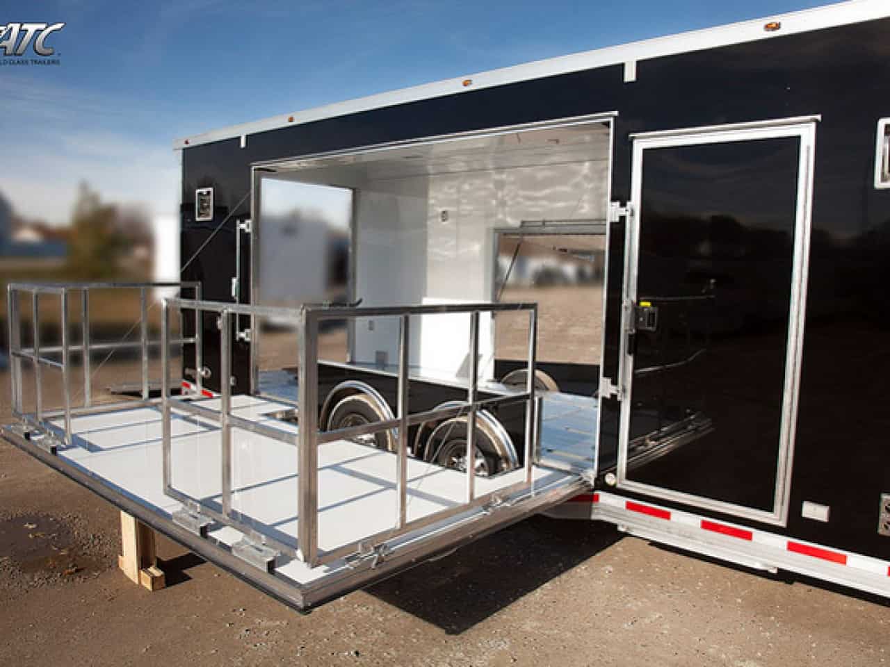 Fold Down Stage Trailer - Mobile Marketing | MO Great Dane / Total ...