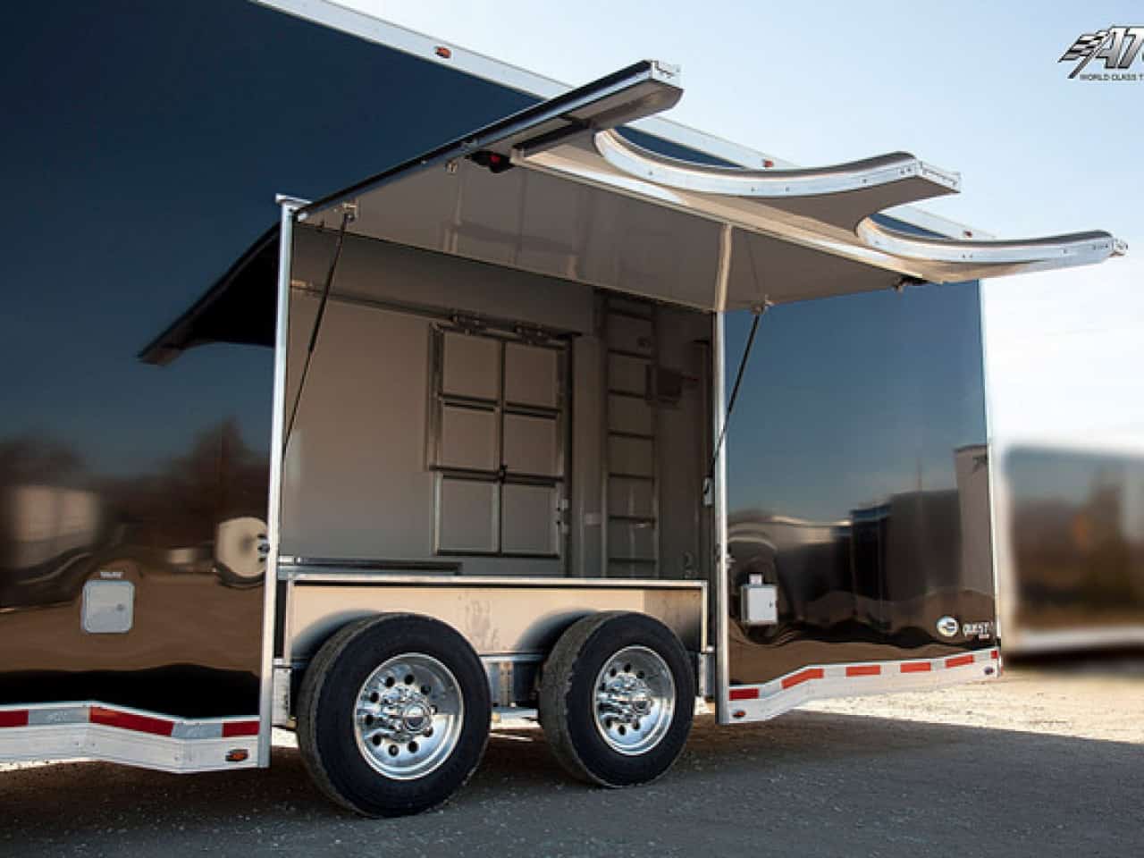 Fold Down Stage Trailer - Mobile Marketing | MO Great Dane / Total ...