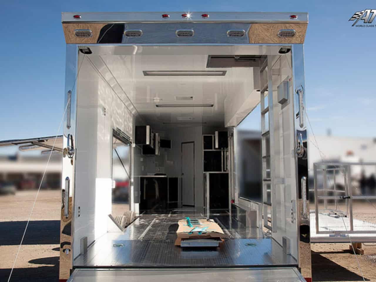 Fold Down Stage Trailer - Mobile Marketing | MO Great Dane / Total ...