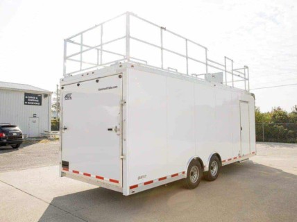 Mobile Classroom Trailer w/ Folding Desks - Custom | MO Great Dane ...