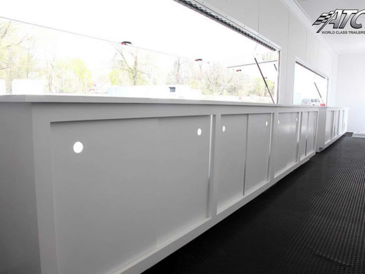 Product Display Trailer Cabinets | Mobile Marketing Trailers