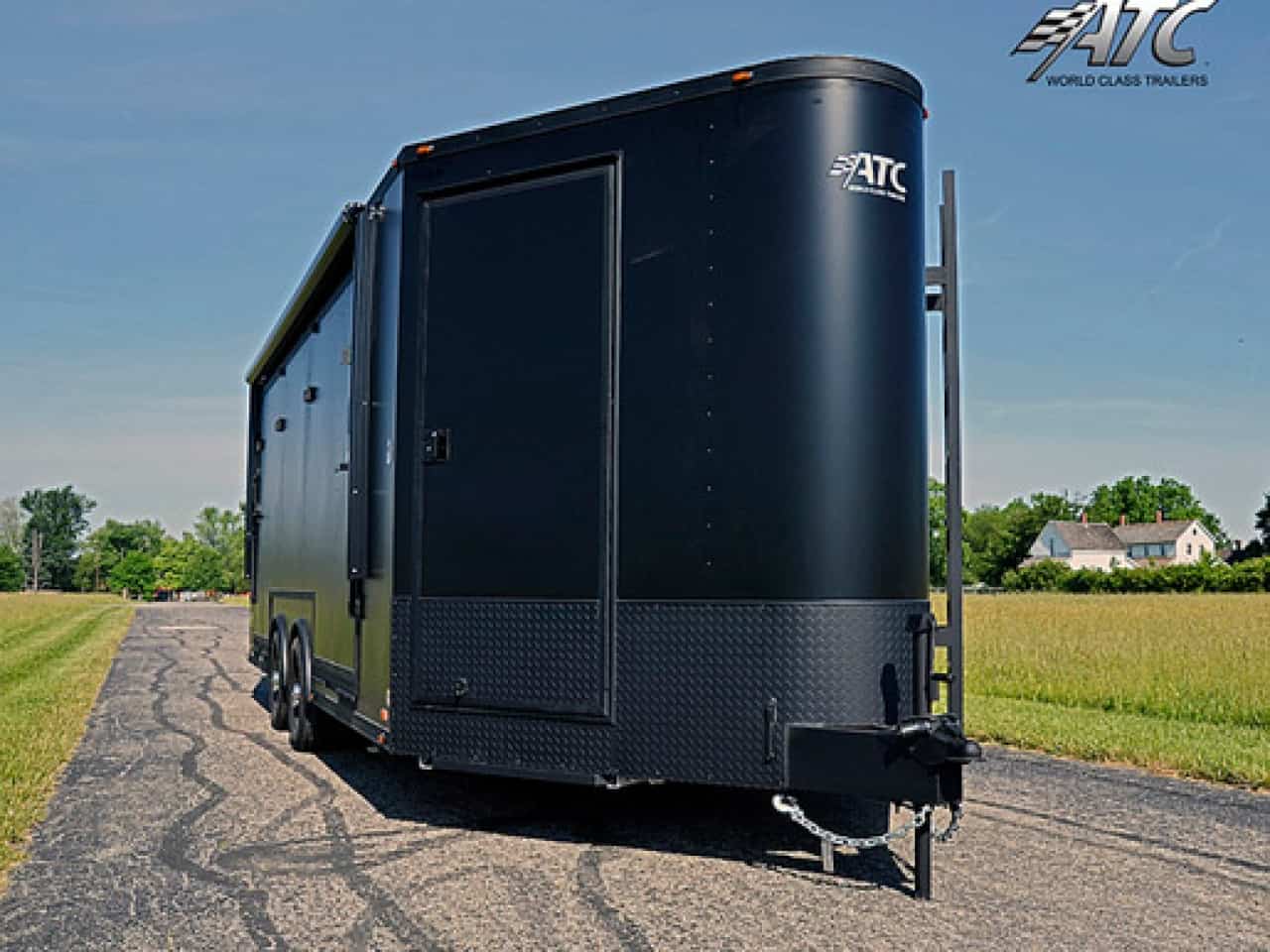 Mobile Stage Merchandise Trailer w/ Slat Walls | MO Great Dane / Total ...