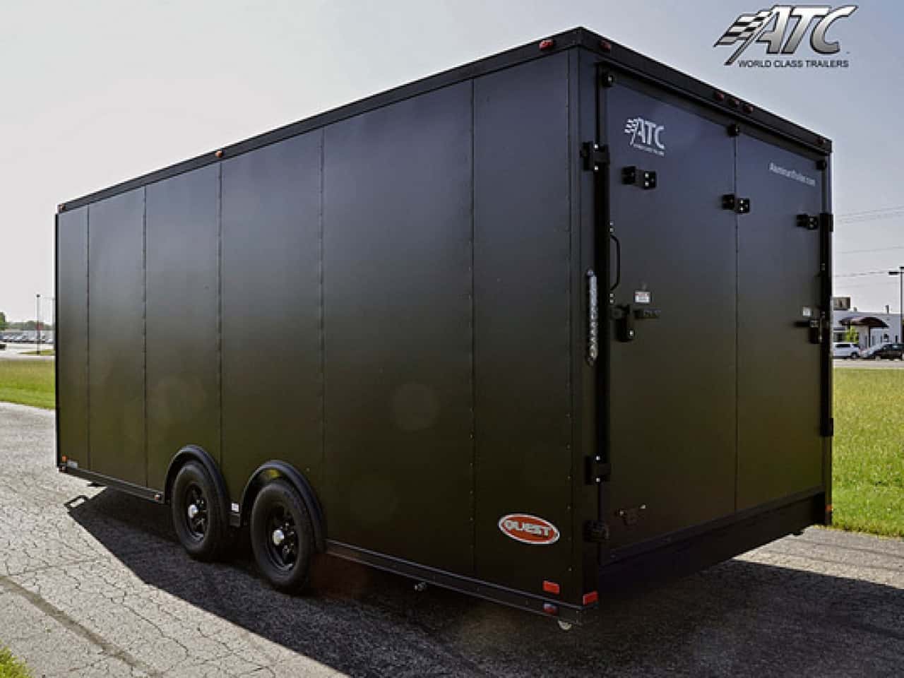 Mobile Stage Merchandise Trailer w/ Slat Walls | MO Great Dane / Total ...