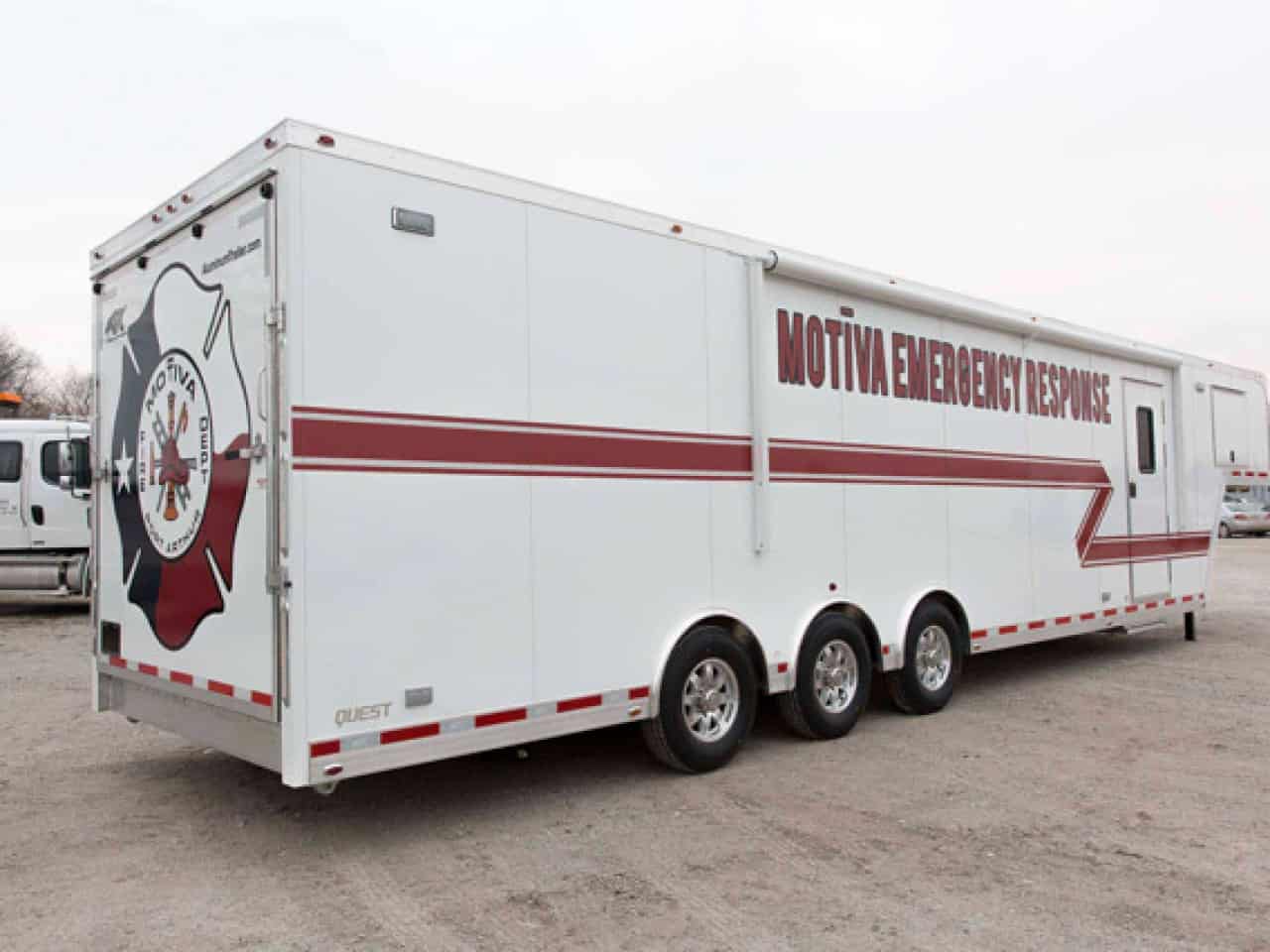 Motiva Gooseneck Emergency Response Trailer | MO Great Dane / Total ...