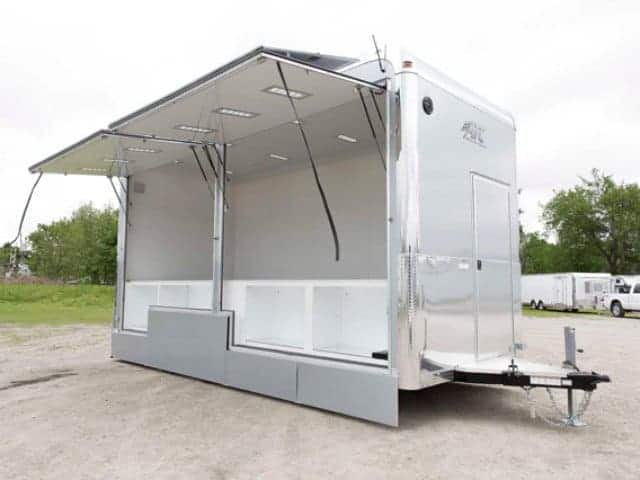 Merchandise Display Trailer: Sporting Events | Vending & Retail Trailers