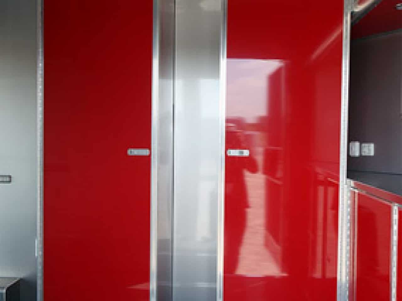 Red Color ATC Custom Motorcycle Trailers | MO Great Dane / Total ...