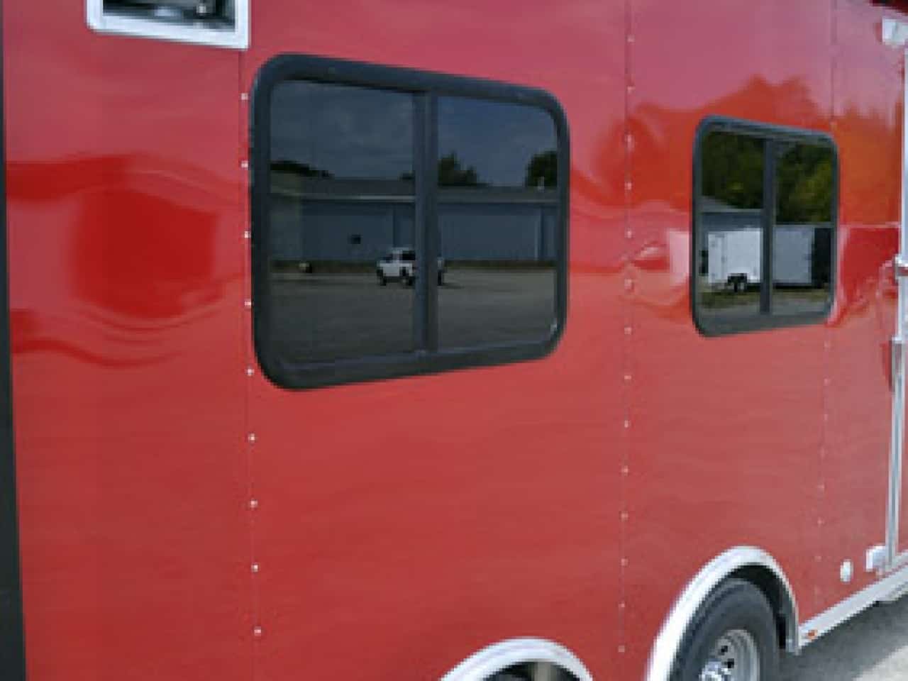 Custom-Built Red Office Trailer | MO Great Dane / Total Trailers trailers