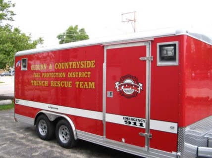 Trench Rescue Trailer - Emergency Mgmt. | MO Great Dane / Total ...